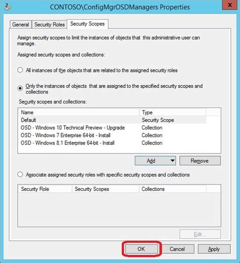 Create An Osd Manager Security Role For Rba In Configmgr 2012 Msendpointmgr