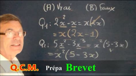 Factorisation Maths 3ème Cours Facile Et Méthodes Exemples Et Qcm Youtube