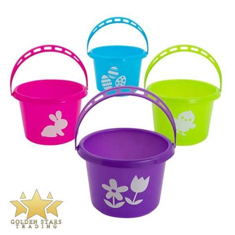 Easter Buckets Golden Stars Trading