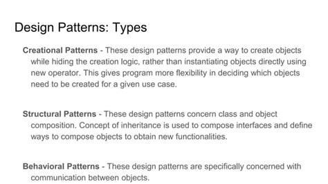 Oop Design Patterns Pptx