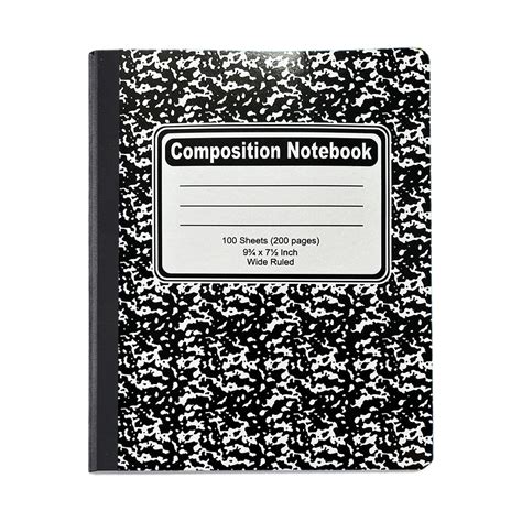 Mini Composition Notebooks Hard Cover Composition Notebooks Spiral Composition Notebook