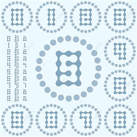 Numbers Digital Digit Numeral Vector Digital Digit Numeral Png And