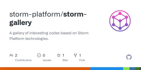Github Storm Platformstorm Gallery A Gallery Of Interesting Codes