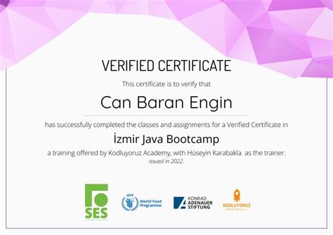 Can Baran Engİn On Linkedin Java Springboot Bootcamp Certificate
