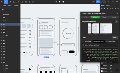 Figma To Code Html Tailwind Flutter Swiftui Figma