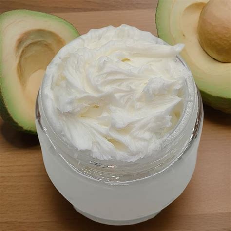 Whipped Avocado Body Butter 100 Natural Moisturizing Balm Etsy