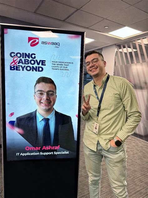 Omar Ashraf On Linkedin We Only Rise In A Healthy Environment This Is Part Of The Appreciation