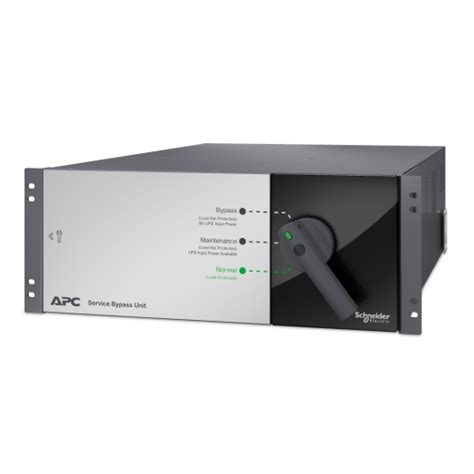 Apc Service Bypass Unit For Sryl 200208230240v 125a Mbb Hardwire