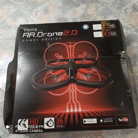 Parrot Ar Drone Power Edition Photography Drones On Carousell