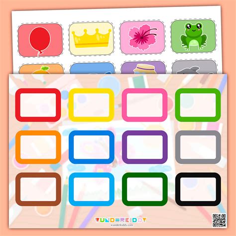Color Mixing Worksheet Printable For Kindergarten