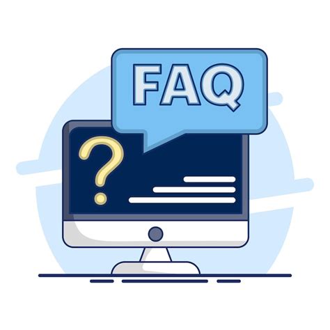 Premium Vector Vector Illustration About Concept Of Faq Or Frequently Asked Questions Or