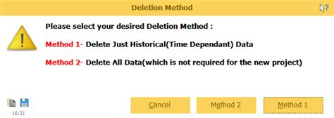Delete Tables Data