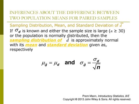 Estimation And Hypothesis Testing Two Populations Ppt Download