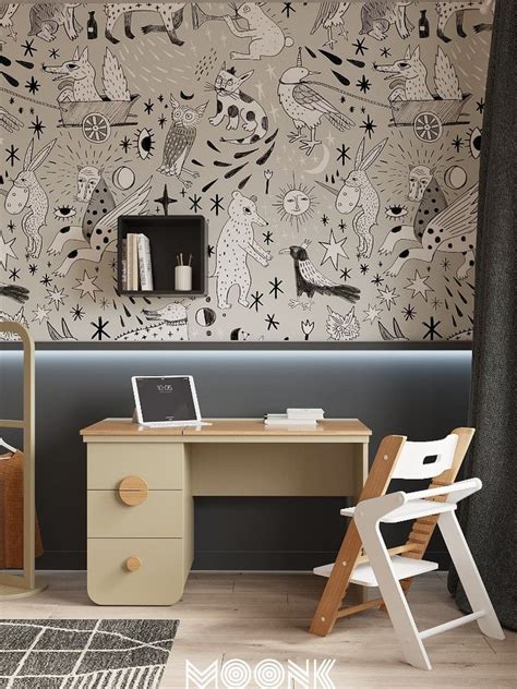 Дизайн проекты от Moonk Интерьеры спальни Комната дизайна Дизайн