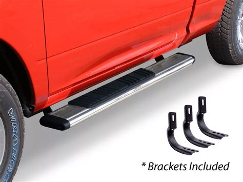 5 Oe Xtreme Low Profile Side Steps With Mounting Brackets Kit Go Rhino