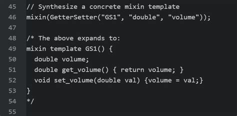 Mixins For Code Reuse And Modularity In D Language