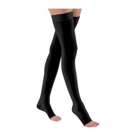 Thigh High Compression Open Toe 30 40 Mmhg Jobst Relief