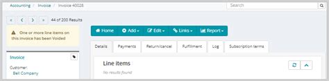 Voiding An Invoice NetForum Support