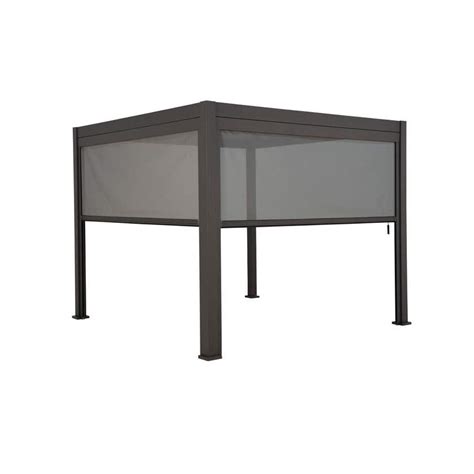 Coolaroo Gazebo Fairhaven Track Privacy Screen Charcoal 36m By Coolar