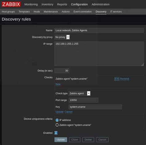 emulation zabbix snmpv3 agent discovery stack overflow