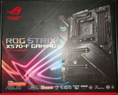 Asus Rog Strix X F Gaming Amd Am Atx Motherboard Picclick Uk