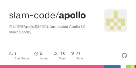 GitHub slam code apollo 自动驾驶Apollo源码注释 annotated Apollo source code
