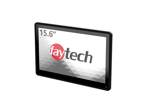 156 Capacitive Touch Monitor Rubber Frame Faytech