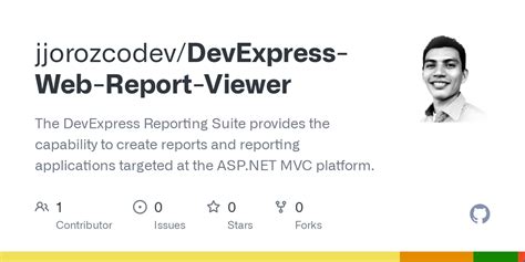Github Jjorozcodevdevexpress Web Report Viewer The Devexpress