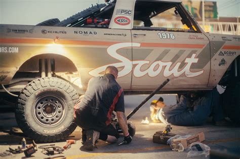 Down But Not Out Racing A Vintage Scout Terra In Baja Scout Motors