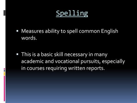 The Differential Aptitude Test Dat Pptx