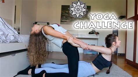 Yoga Challenge Con Mia Sorella ♡ Vittoriamiles Youtube