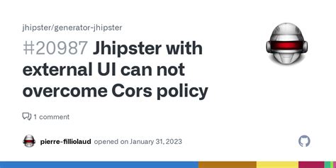 Jhipster With External Ui Can Not Overcome Cors Policy · Issue 20987 · Jhipstergenerator