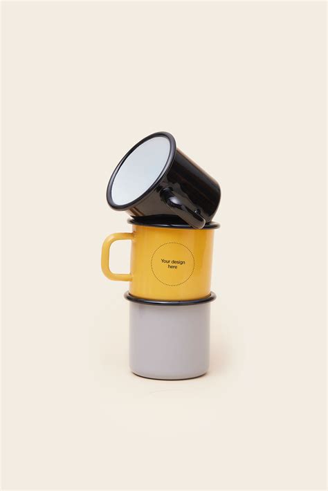 Custom Enamel Mug Branded Mugs Add Logo Or Design