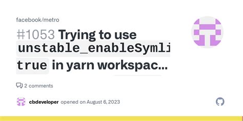 Trying To Use Unstable Enablesymlinks True In Yarn Workspace Monorepo With React Native