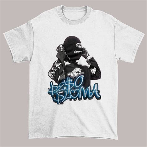 Potrait Pose Peso Pluma Ski Mask Shirt Cheap And Comfort