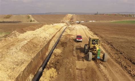 Строящата се газова връзка между България и Гърция ще има обща дължина 182 км от които 150 км