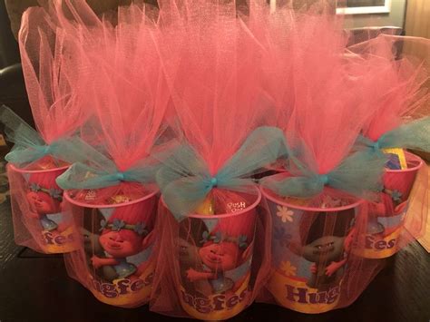 Trolls Birthday Party Favors