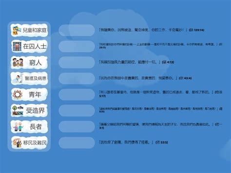 聖經金句對對碰 Match Up