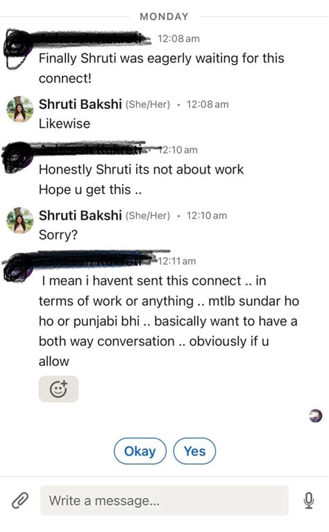 Shruti Bakshi On Linkedin Shame Linkedin