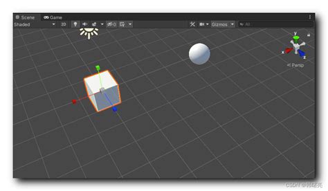 【unity3d】游戏物体操作 ③ 旋转操作 旋转工具 基本旋转 设置旋转属性 增量旋转 缩放操作 轴向缩放