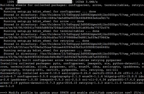 utilizando o oracle cloud infrastructure cli oci cli parte 1