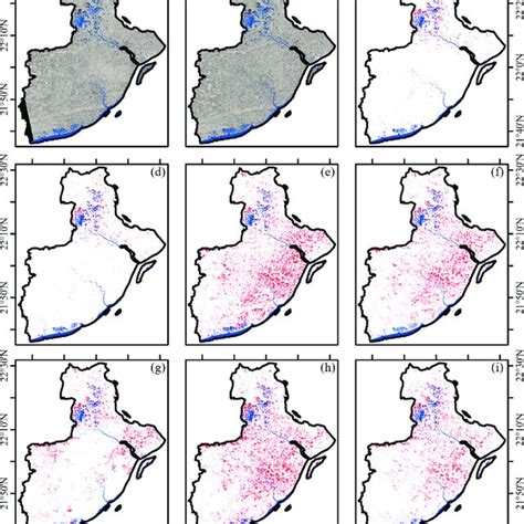 Spatio Temporal Flood Depth Maps Of Purba Medinipur District For The Download Scientific