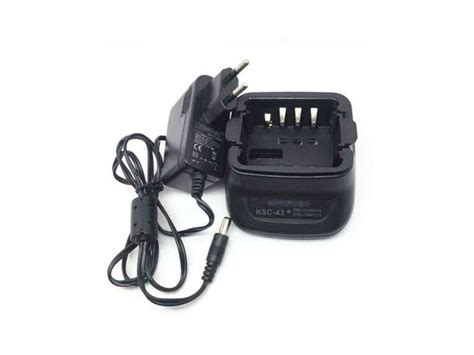 Kenwood charger adapter KSC-43 100V ~ 240V for Kenwood KNB-65L(TK3000 ...