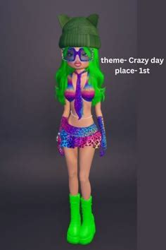 Dress To Impress Theme Crazy Day No Vip Dress To Impress Crazy