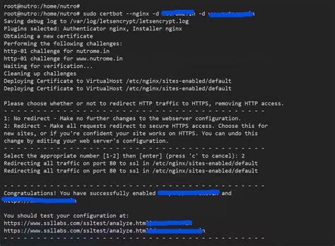 How To Configure Free SSL Certificate On Nginx Using Certbot DEV