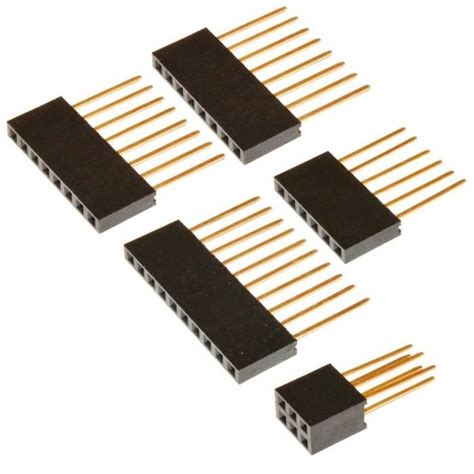 Kit De Headers Apilables Para Arduino Uno Geek Factory