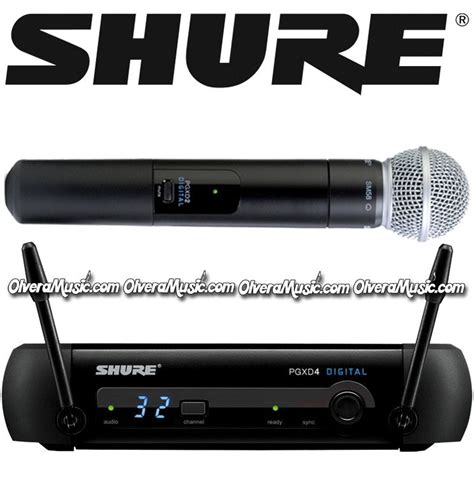 Shure Vocal Wireless Hand Held System Sm58 Vocal System Olveramusic