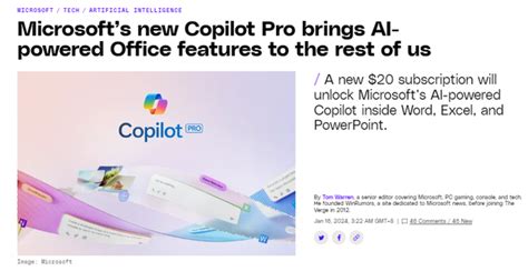 微软发布个人版Copilot ProCopilot for Microsoft 365不再限制席位 知乎