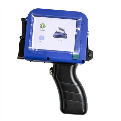 Yaomatec Multi Language 127mm Portable Machine Number Code Date Logo Plastic Bottle Carton Mini