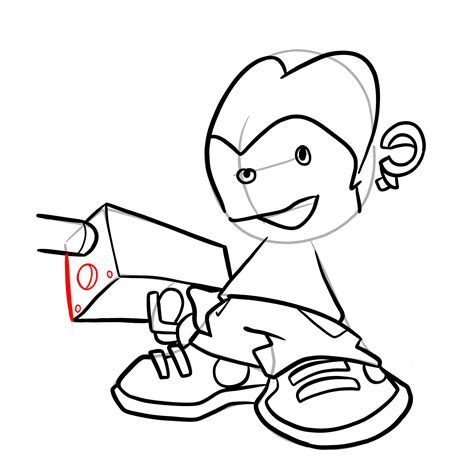 How To Draw Pico Pibby Corrupted Sketchok Easy Drawing Guides